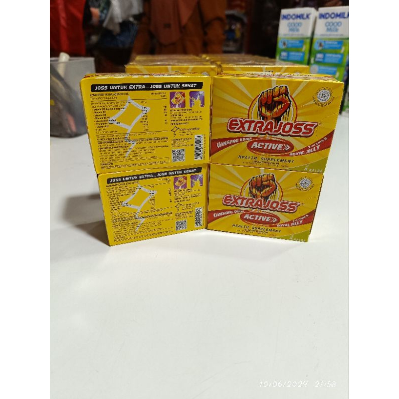 Jual Extra Joss Active (1box = 12pcs) | Shopee Indonesia