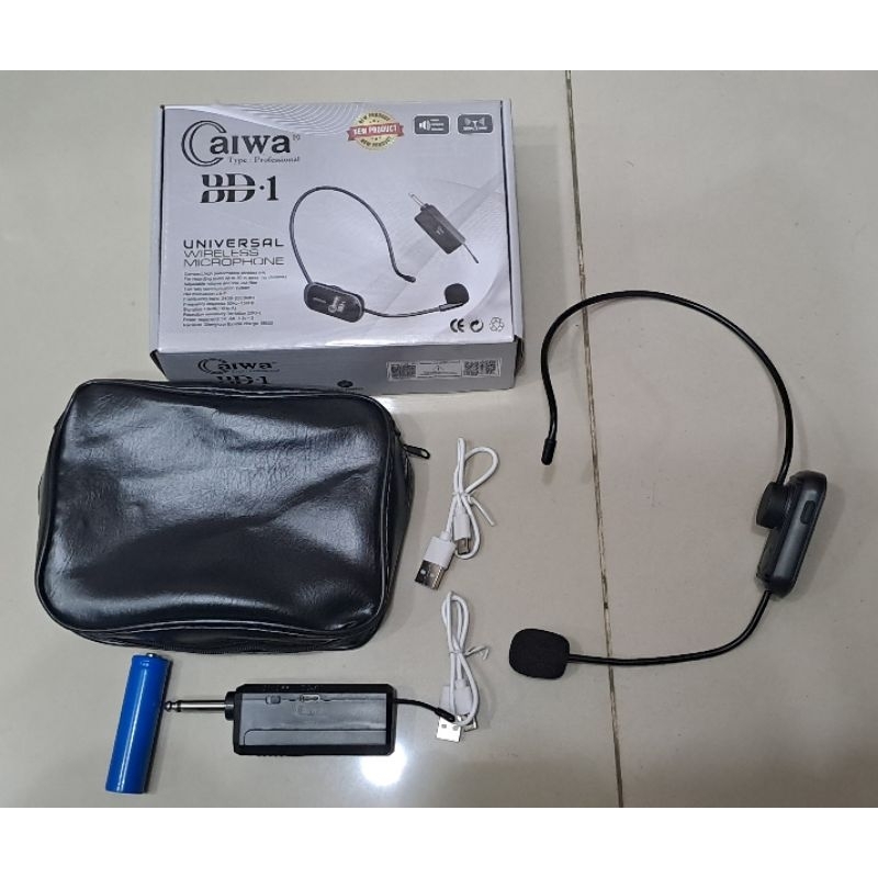 Jual mic bando wireless caiwa BD 1 / mic imam bando wireless caiwa BD 1 ...