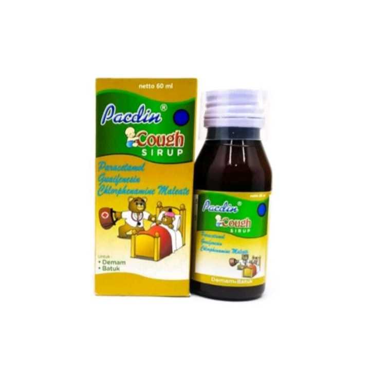 Jual Pacdin cough syrup 60ml---original | Shopee Indonesia