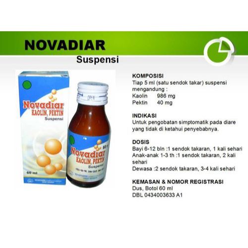 Jual NOVADIAR SIRUP OBAT DIARE ANAK | Shopee Indonesia