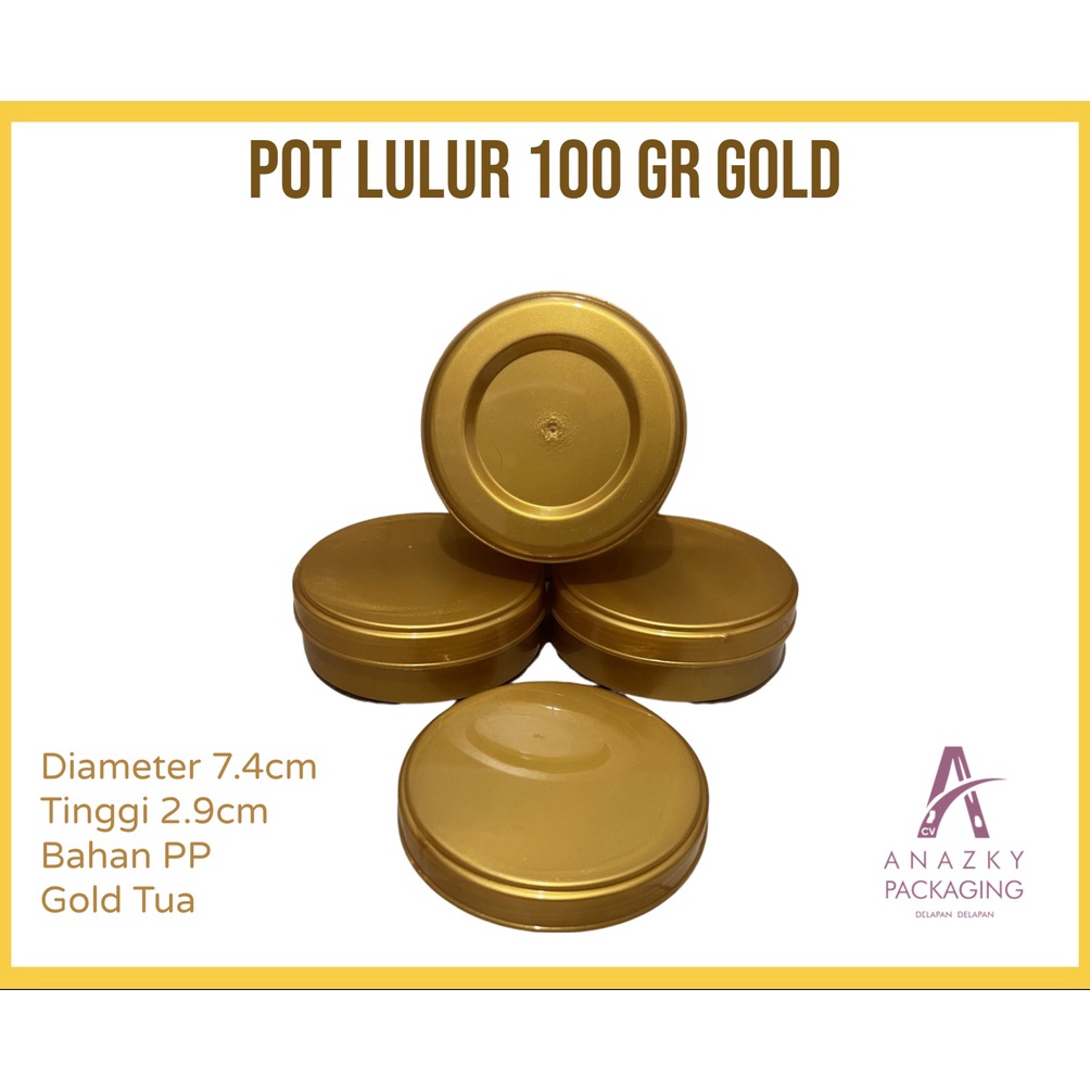 Jual KODE O68D POT LULUR 1 GR GOLD KEMASAN 1KG 28 PCS Rp 18 | Shopee ...