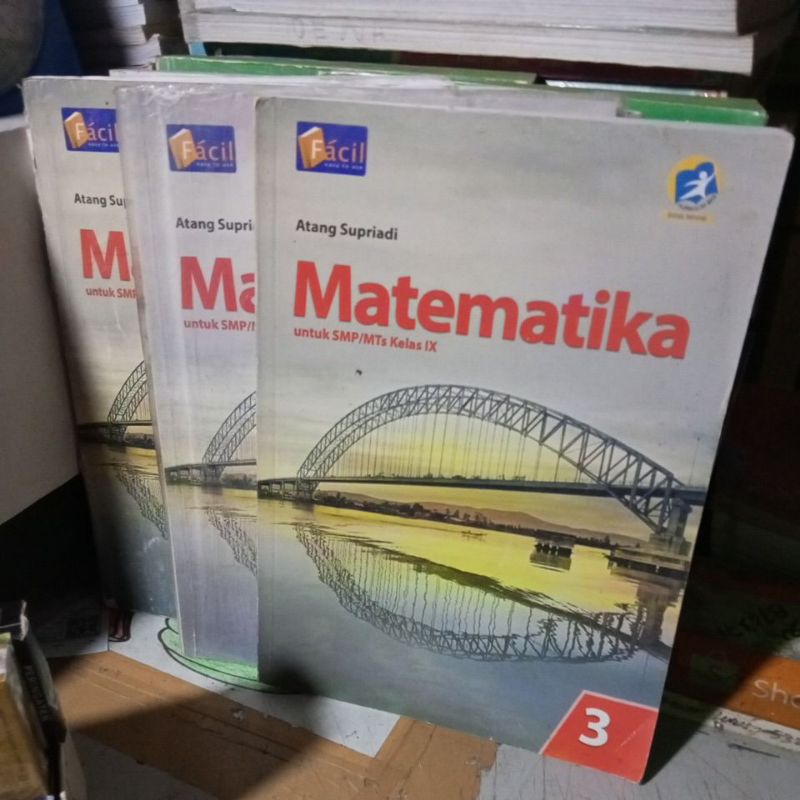Jual BUKU MATEMATIKA UNTUK SMP KELAS IX/9/3 REVISI K13 PENERBIT FACIL | Shopee Indonesia