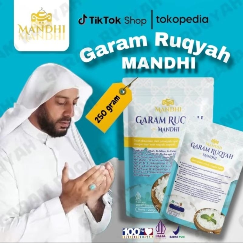 Jual GARAM RUQYAH ASMA' MANDHI ORIGINAL | Shopee Indonesia