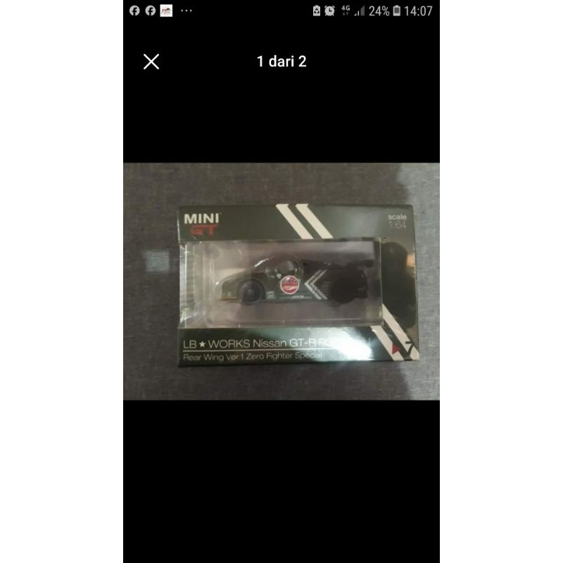 Jual Mini Gt Nissan R35 Zero Fighter | Shopee Indonesia