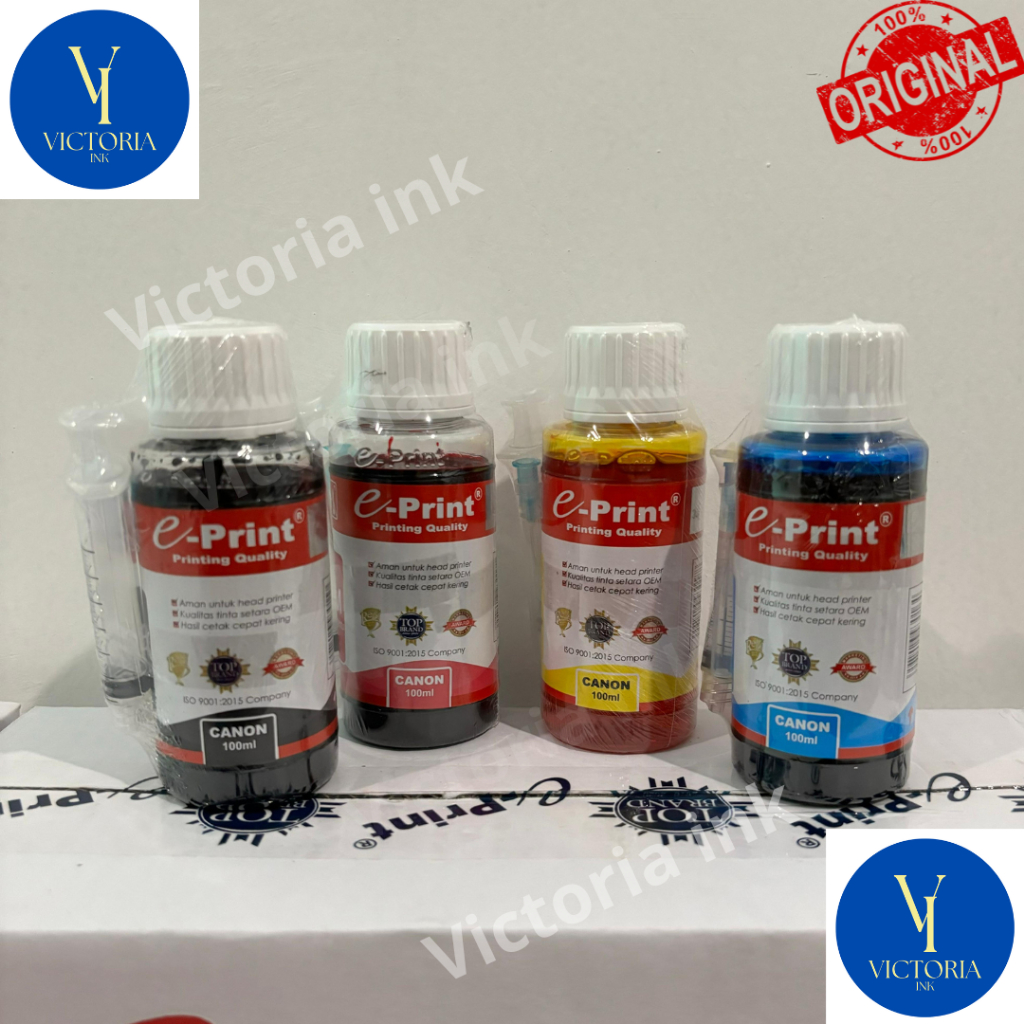 Jual Tinta Refill Canon Eprint 100ml Refill Eprint 100ml Untuk Printer Canon Tinta Compatible ...