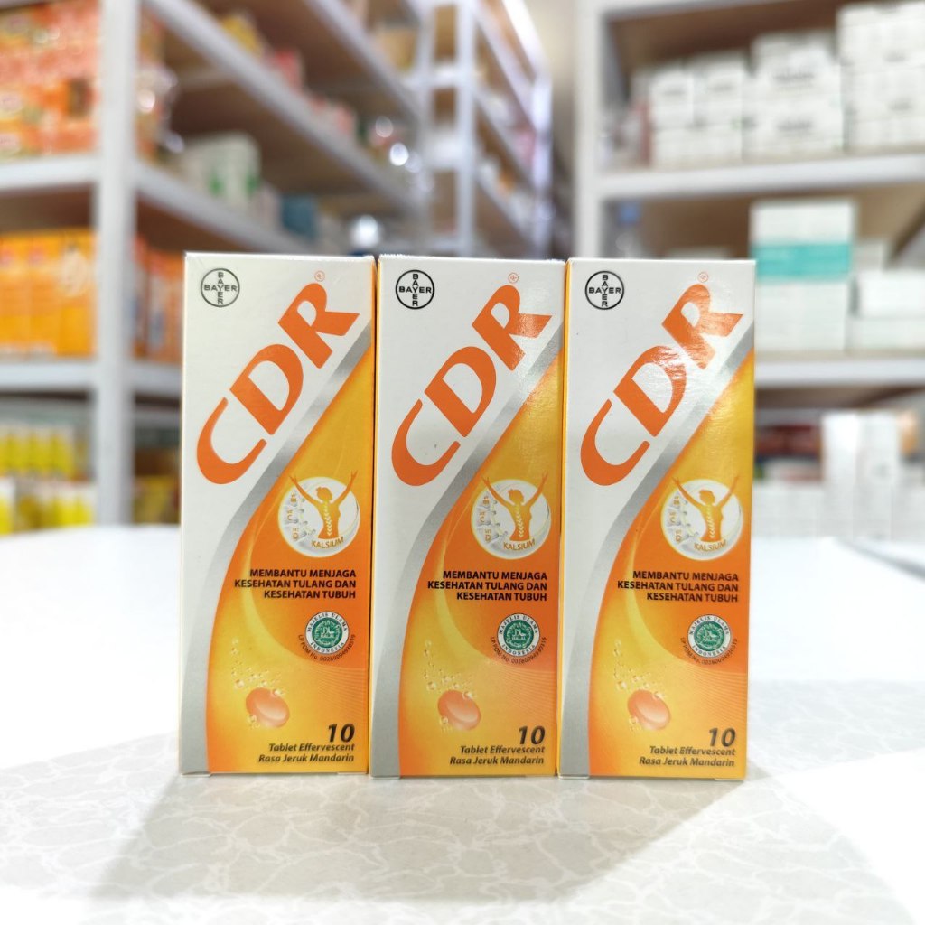 Jual CDR Rasa Jeruk 10 Tablet / Vitamin / Vitamin C / Suplemen / Daya ...