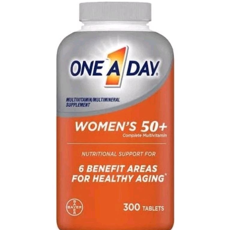 Jual One A Day Bayer One A Day Women Complete Multivitamin (300 Tablets ...