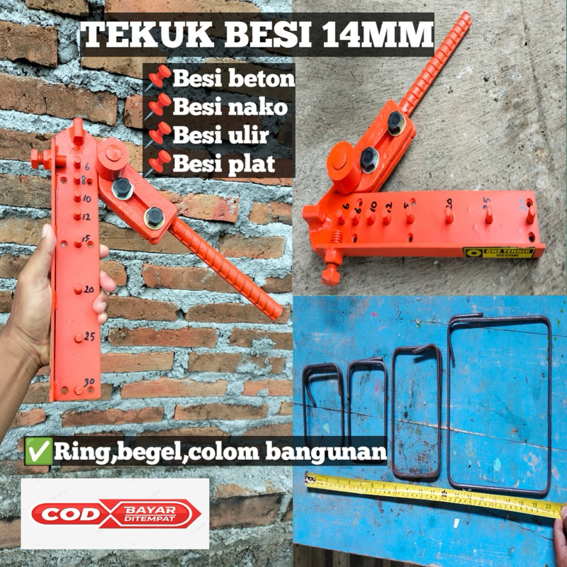Jual Penekuk besi 4mm sampai 14mm full besi begel cakar ayam ring besi ...