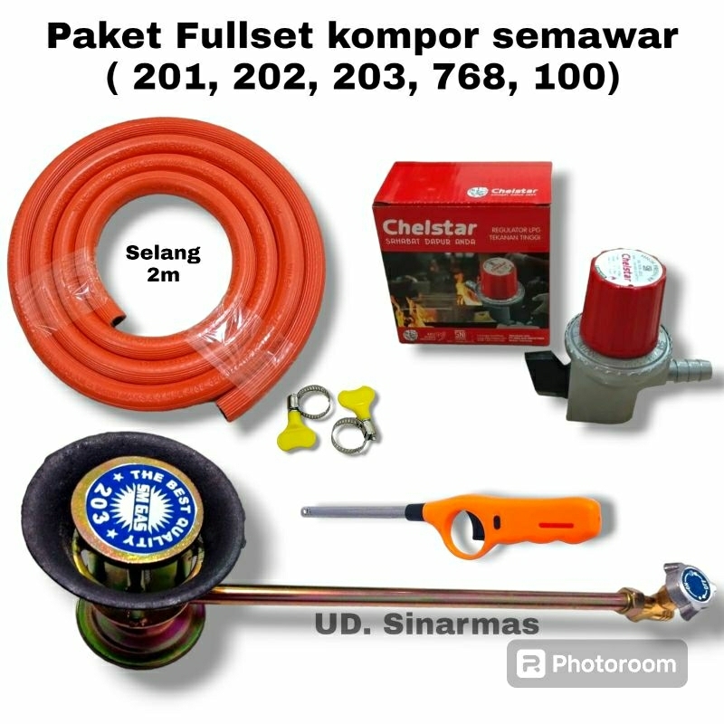 Jual Paket FULLSET kompor joss semawar (201,202,203,768,100) | Shopee ...