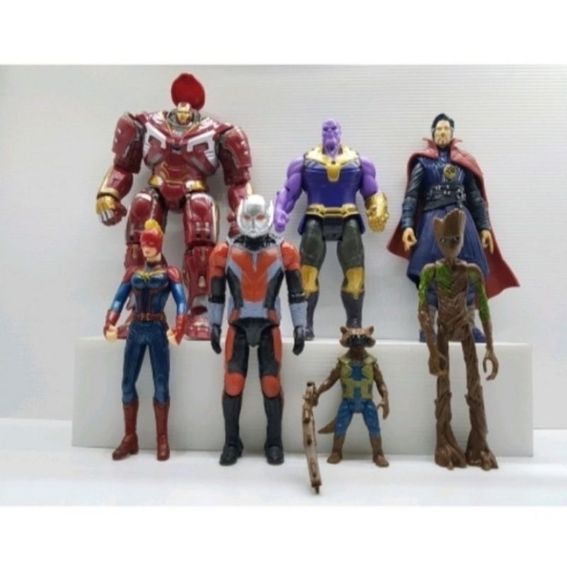 Jual Action Figure Avengers infinity War Set isi 7pcs | Shopee Indonesia