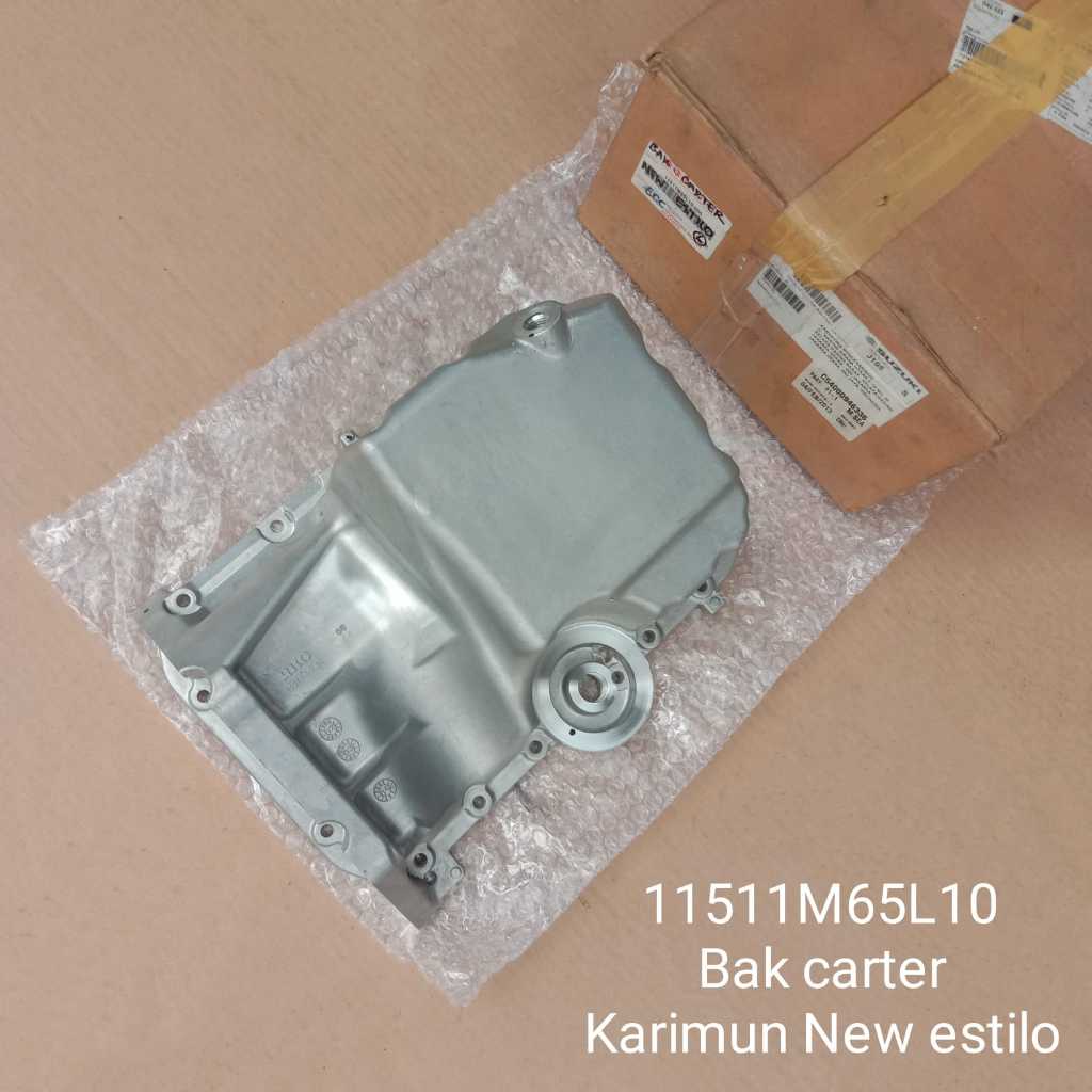 Jual Bak Carter Pan Oli Oil Mesin Suzuki Wagon R / Karimun New Estilo ...