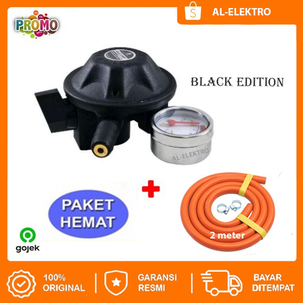 Jual Gascomp Selang Regulator Gas Regulator SuperLock Regulator Gascomp ...