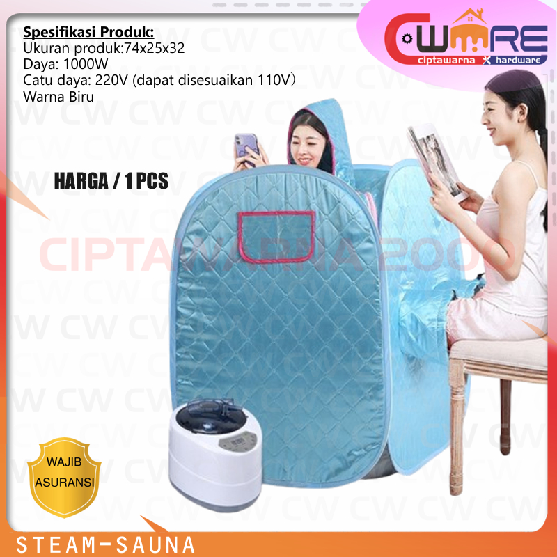 Jual Alat Portable Sauna Steamer Spa Mandi Uap Keringat - Cw2 | Shopee ...