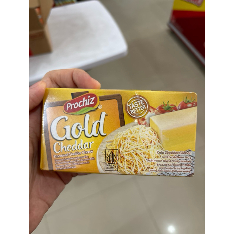 Jual Prochiz Gold Cheddar 160gr | Shopee Indonesia