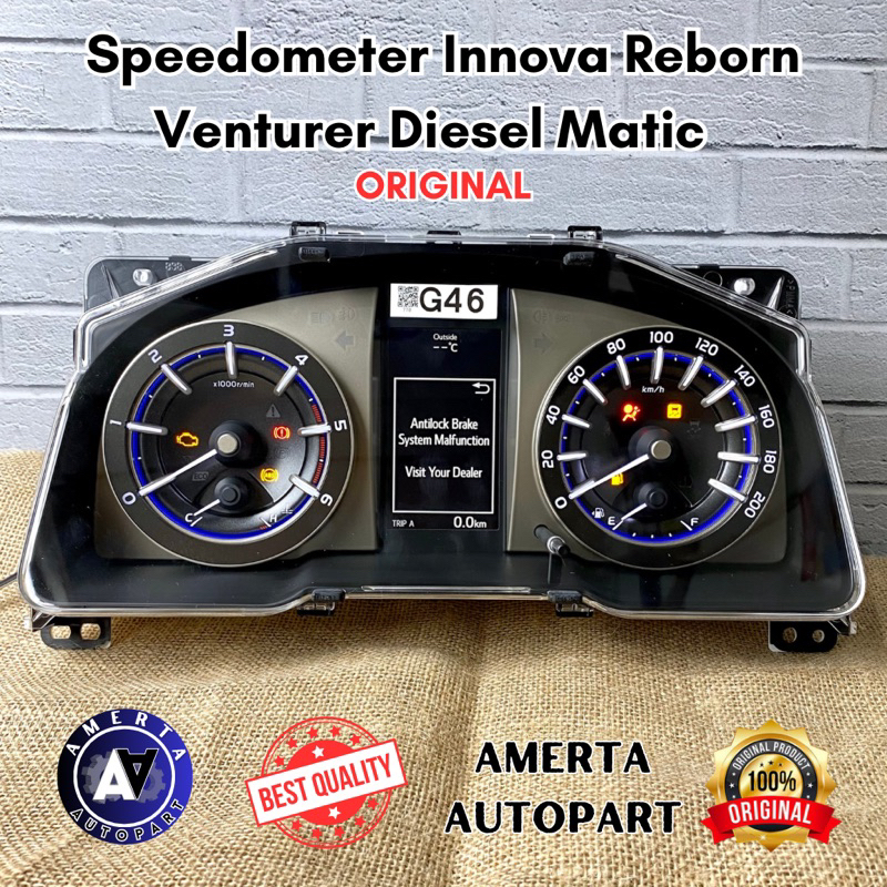 Jual Speedometer Innova Reborn Venturer Diesel Matic ORIGINAL | Shopee ...