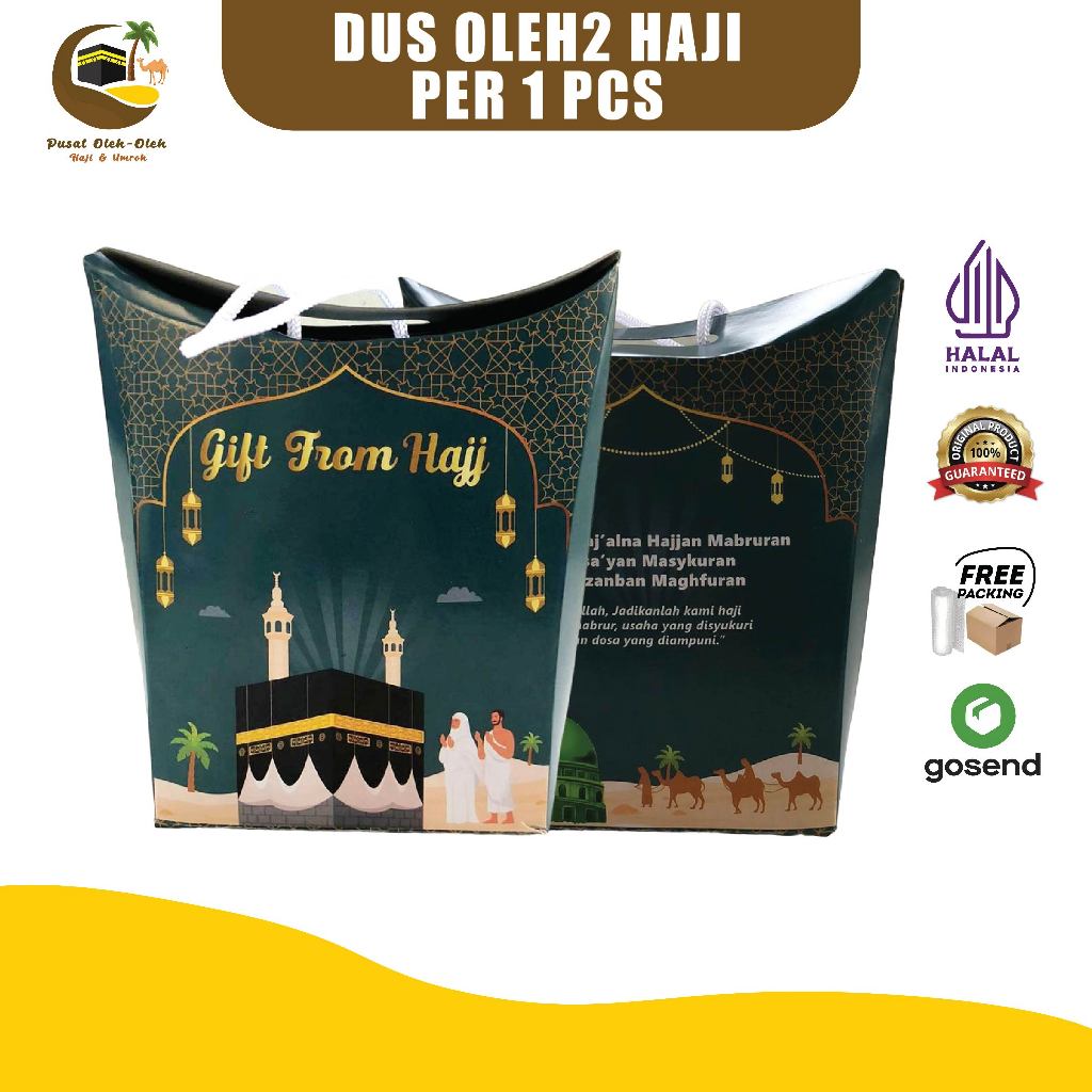 Jual Dus Oleh oleh Haji Tali Jinjing Box kubus dan Kabah Premium ...