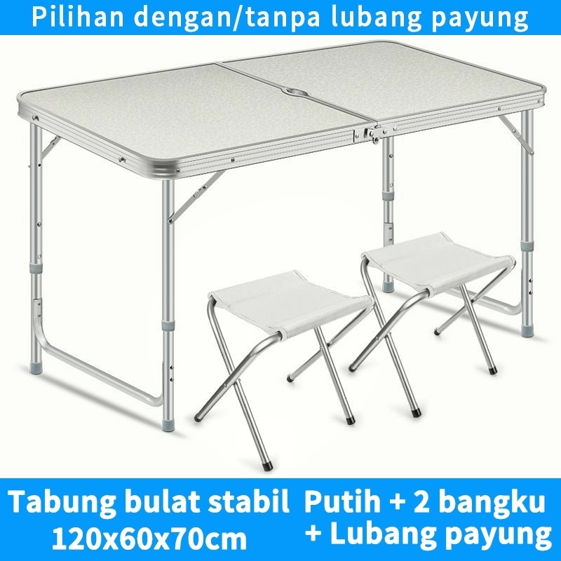Jual ⭐COD & Garansi 1 tahun⭐Meja Lipat Portable /Meja jualan lipat ...