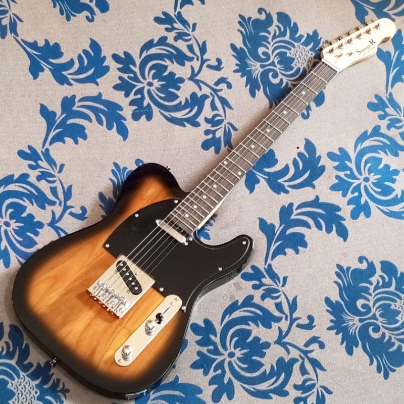 Jual Gitar Elektrik Stinger Telecaster STL-100 Sunburst | Shopee Indonesia
