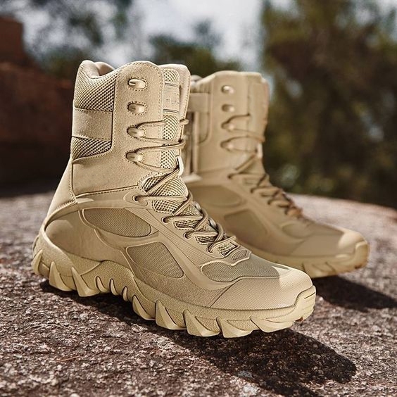 Jual Sepatu Boots Pria Pdl PDH TNI POLRI Sepatu Kerja Pria Lapangan ...
