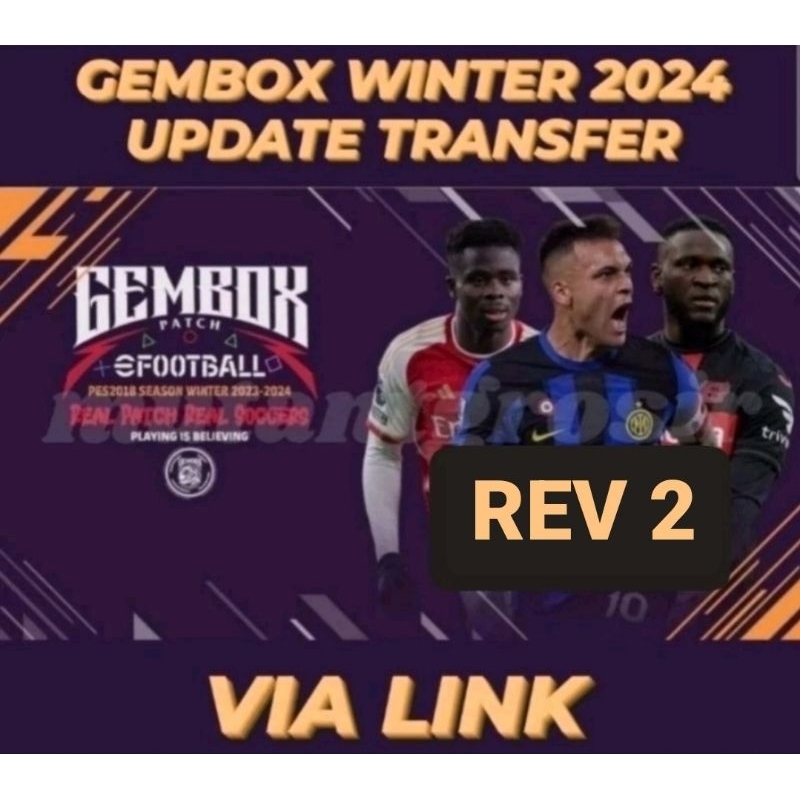 Jual PES Gembox Winter 2024 REV 2 PS3 Update Full Final Transfer 23/24 ...