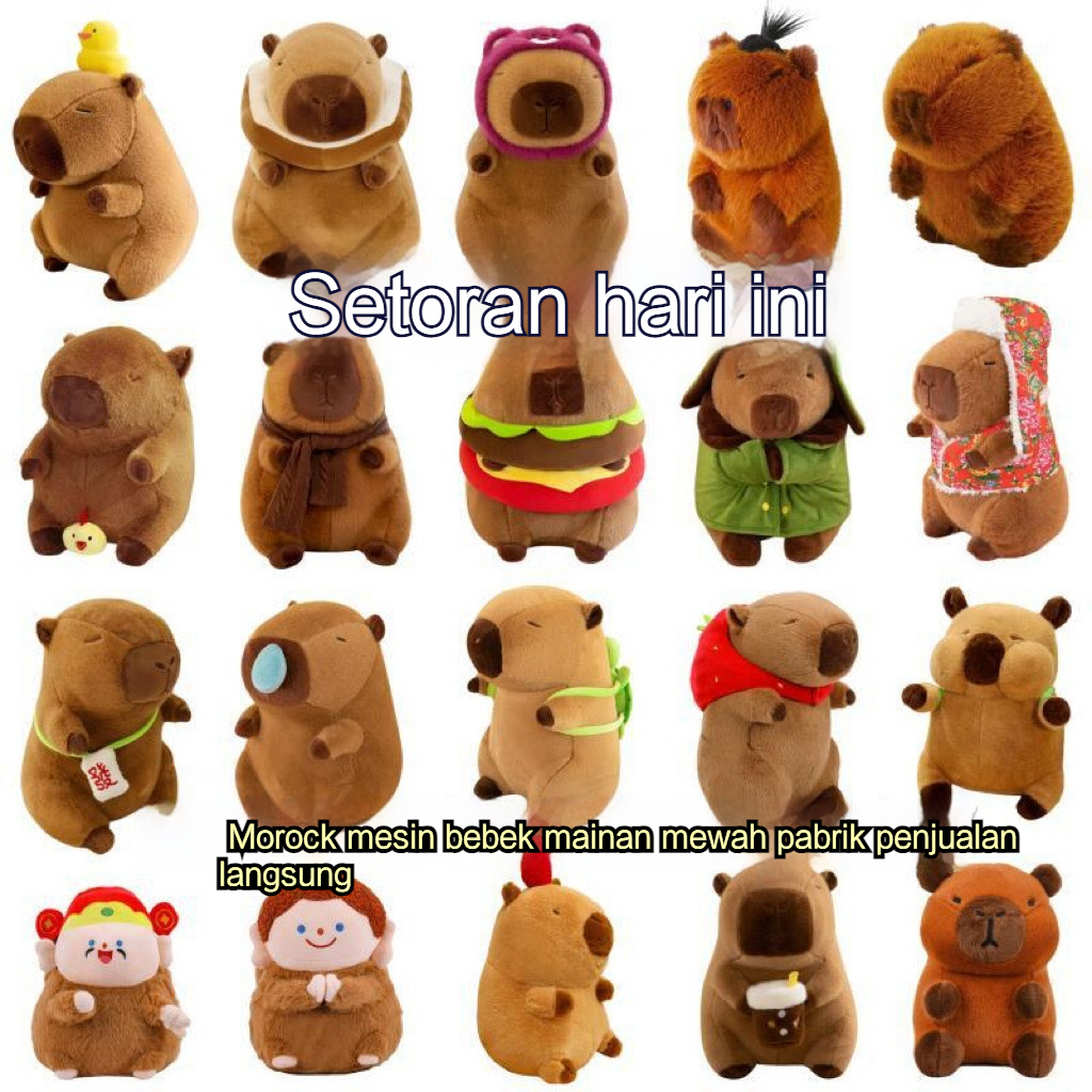 Jual 【Ready】Capybara Boneka Capybara ingusan bando Capybara Tas Kura ...