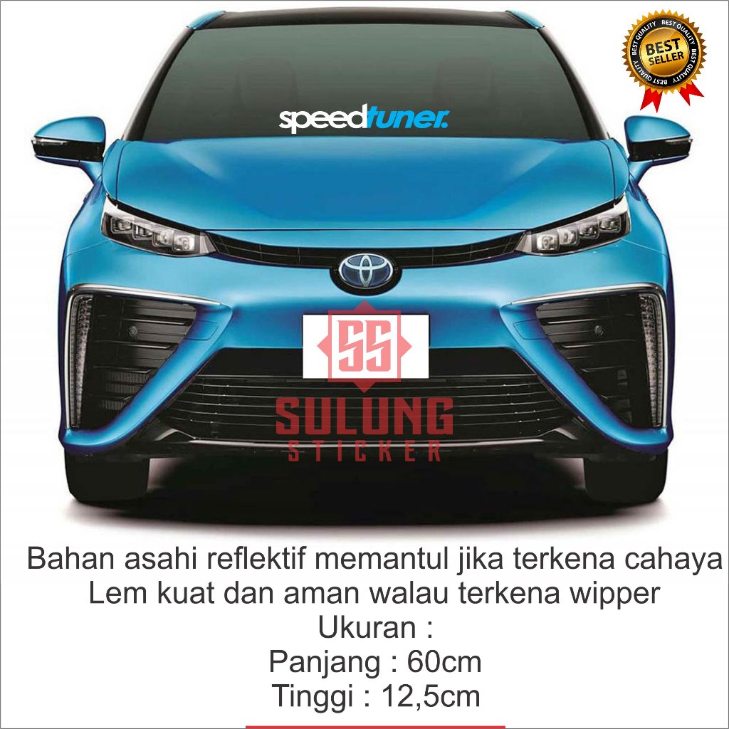 Jual Sulung Stiker Kaca Mobil SpeedTuner Cutting Sticker Speed Tuner ...