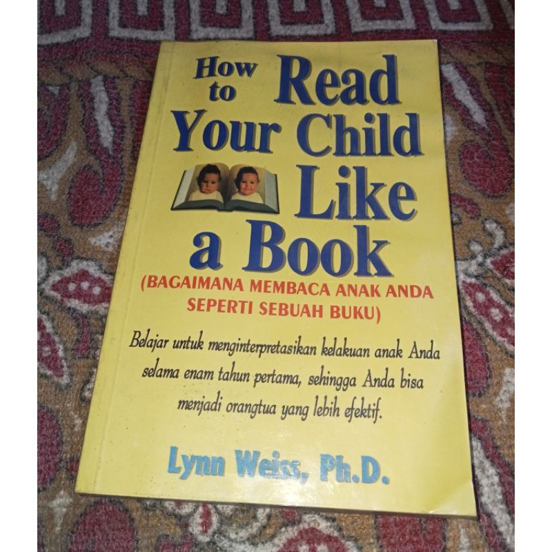 Jual buku how to read your child like a book lynn weiss PhD | Shopee ...