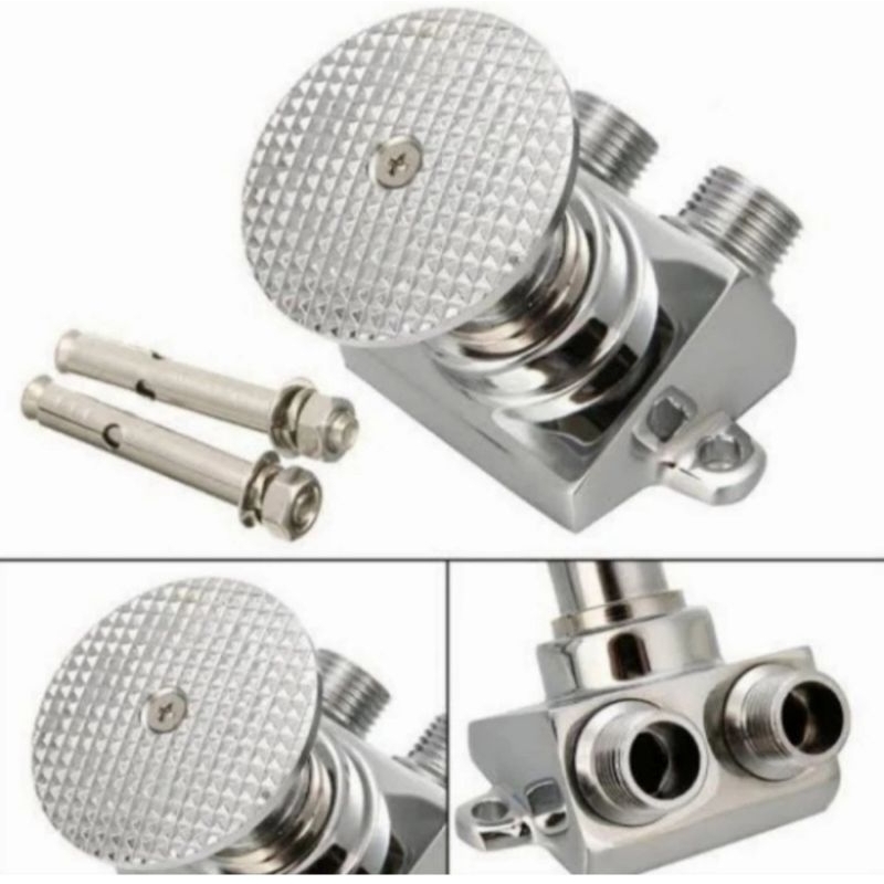 Jual Kran Wastafel Injak Kran Angsa Model Pedal Injak Mod Bulat ...