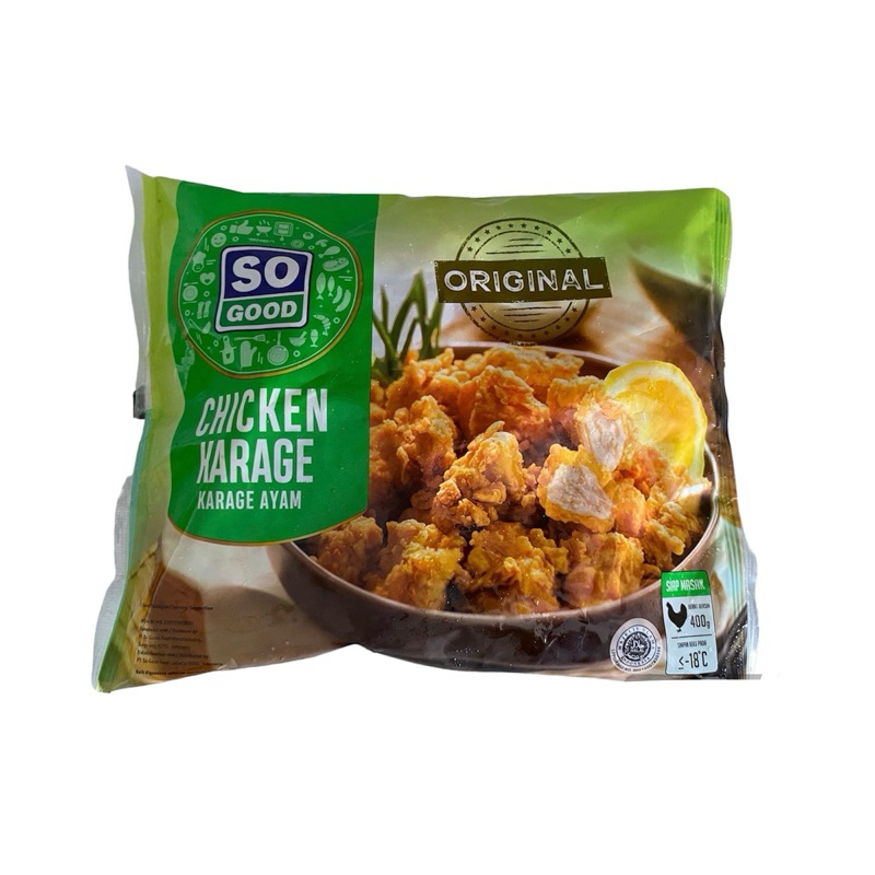 Jual So Good Chicken Karage 400gr | Shopee Indonesia