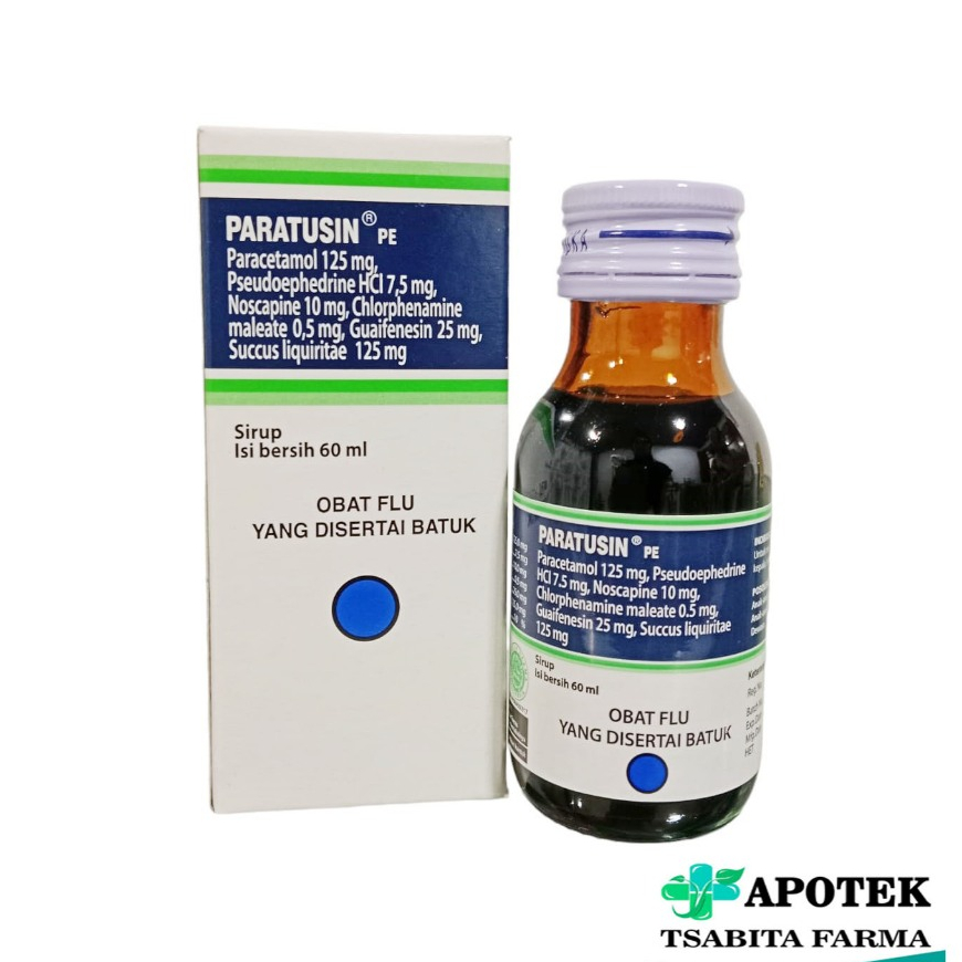 Jual Paratusin Sirup 60ml | Shopee Indonesia