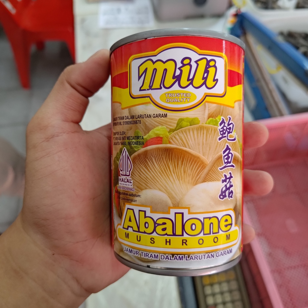 Jual Jamur Abalone Kaleng 425gr / Mili Abalone Mushroom | Shopee Indonesia