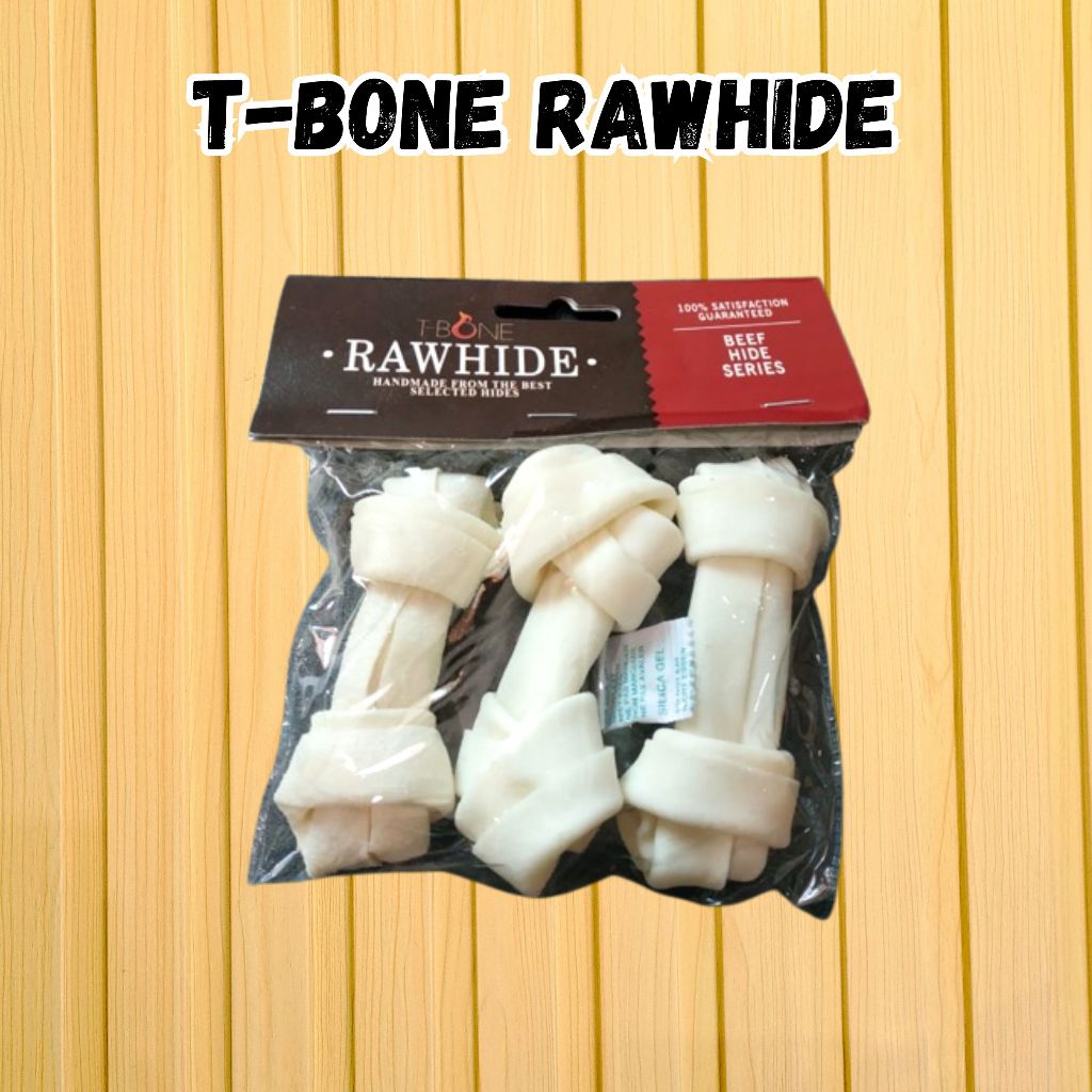 Jual T-Bone Milk Knot Bone 4.5" 3pcs -Snack Tulang-Tulangan Anjing ...