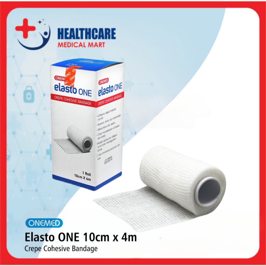 Jual Elasto One Verban Perban Elastis 10cm x 4m Onemed | Shopee Indonesia