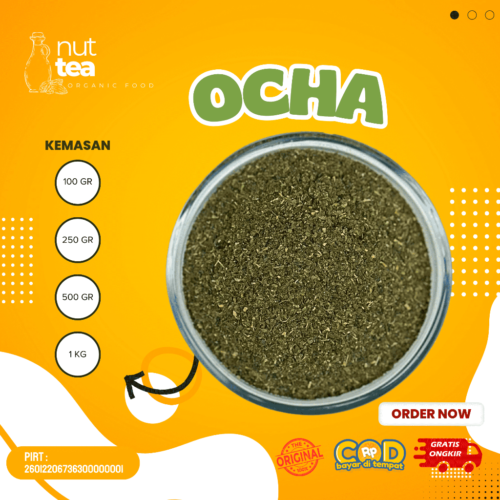 Jual Daun Teh Ocha Premium 50gr - Ocha Tea Premium / Teh Hijau Jepang ...