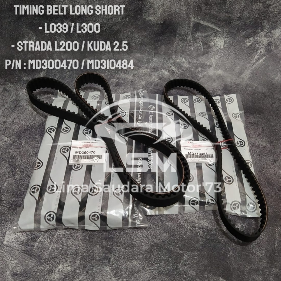 Jual Timing Belt Panjang Pendek LONG SHORT L300 Diesel 2.5 L039 Strada ...