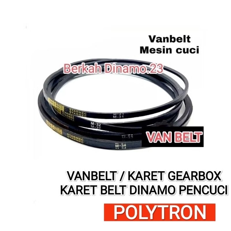 Jual Vanbelt / Karet Mesin Cuci POLYTRON PWM 8366 Van Belt Polytron ...