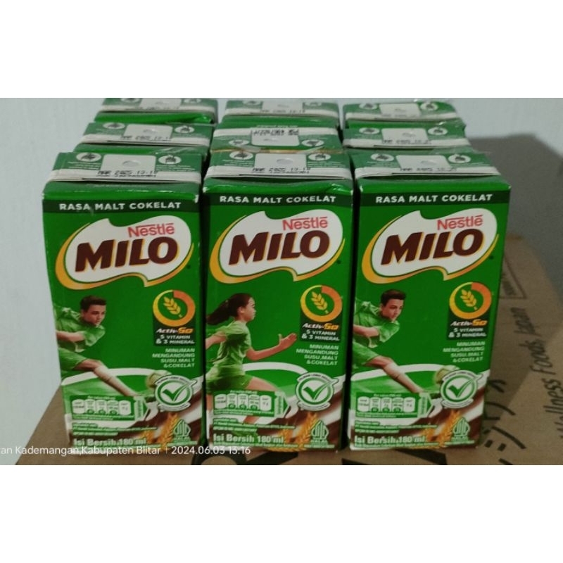 Jual Milo UHT 180 ML | Shopee Indonesia