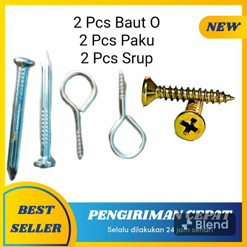 Jual Baut /Scrup O Paku Beton Hook Gantungan Kawat Gorden Cod Medan ...
