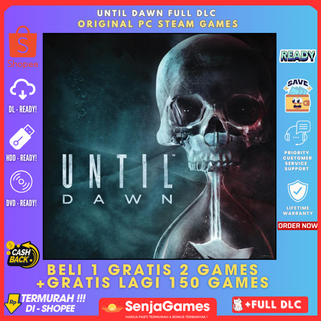 Jual Until Dawn Full DLC ORIGINAL PC GAMES | Shopee Indonesia