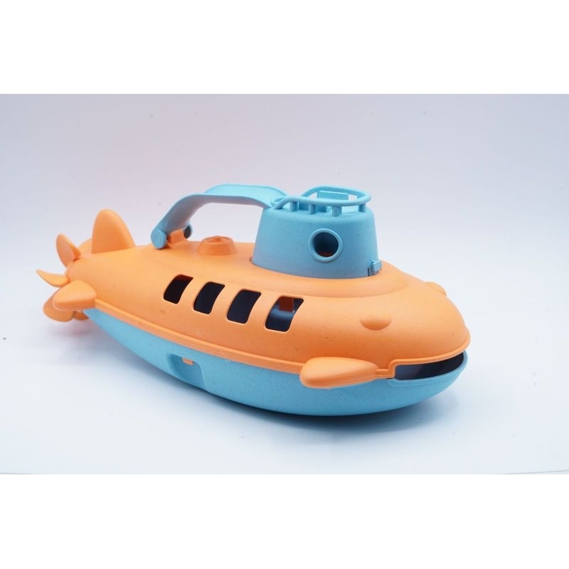 Jual Mainan Anak Mobil Submarine Kapal Selam Diecast Vehicle Series 3+ Green Toys Wheat Straw ...