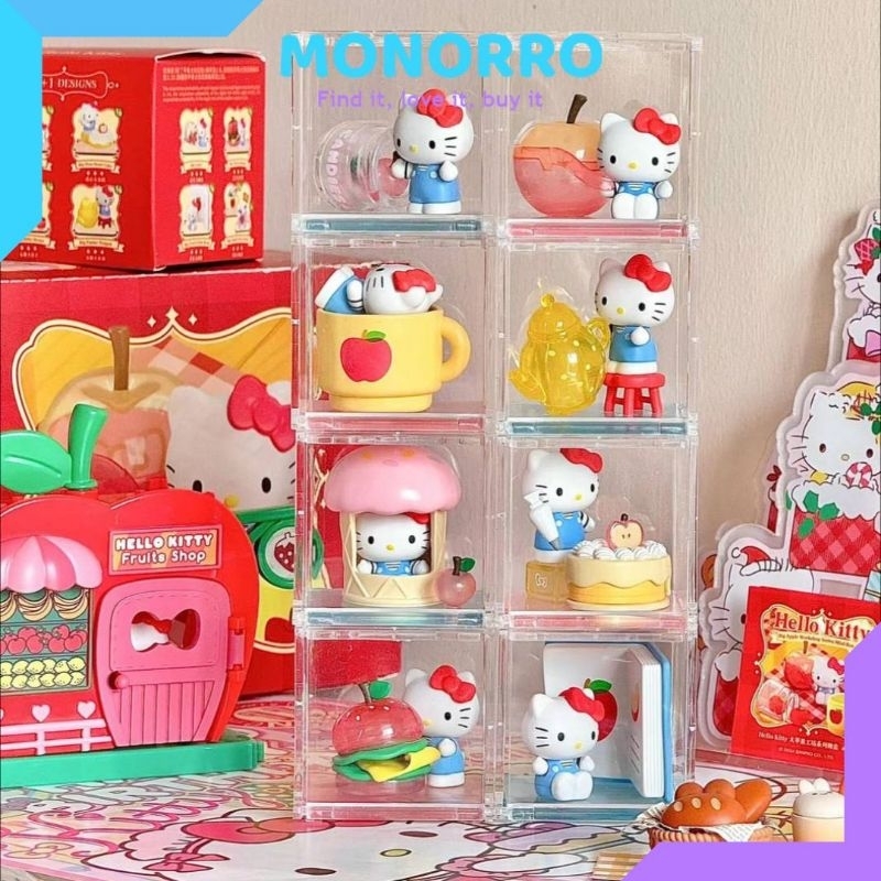 Jual BB Kitty Blind Box Sanrio Kitty Series Apple Microbox Kitty Figure ...