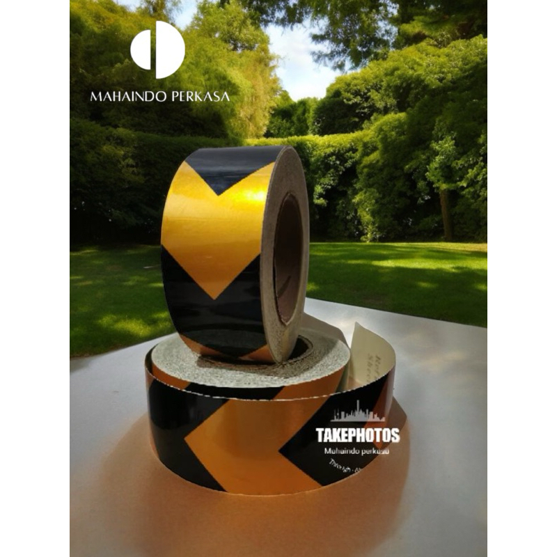 Jual Stiker Reflective Tape Panah / Sticker Panah Rambu-Rambu Kuning ...