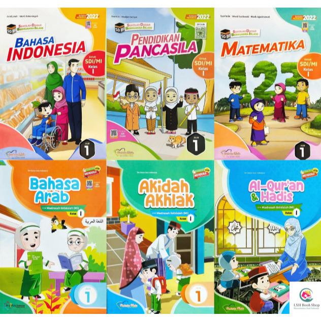 Jual Buku Paket Kelas 1 SD Pustaka Mulia Kumer/Kurikulum Merdeka | Shopee Indonesia