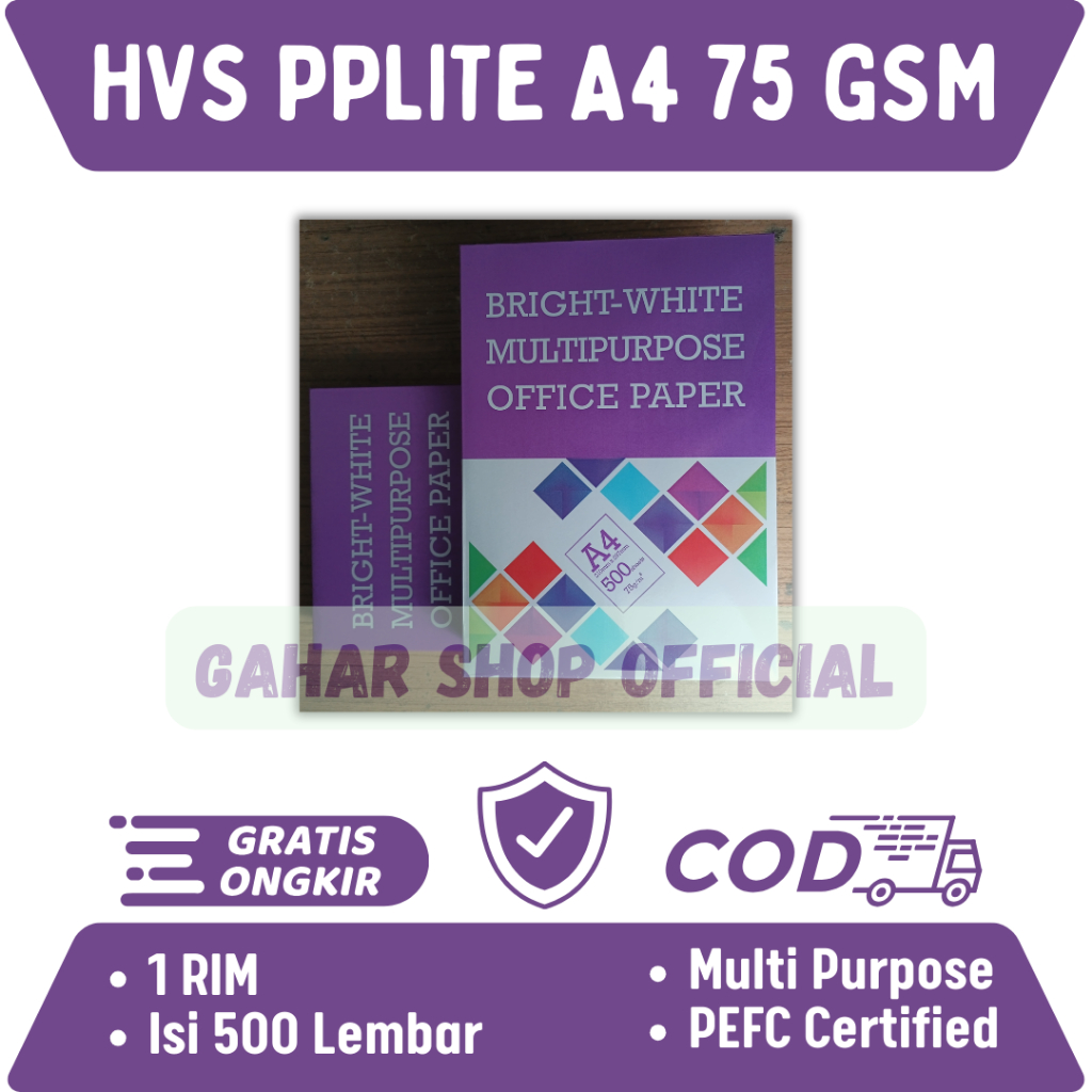 Jual Kertas HVS BMO A4 75 GSM | Kualitas Premium untuk Hasil Cetak ...