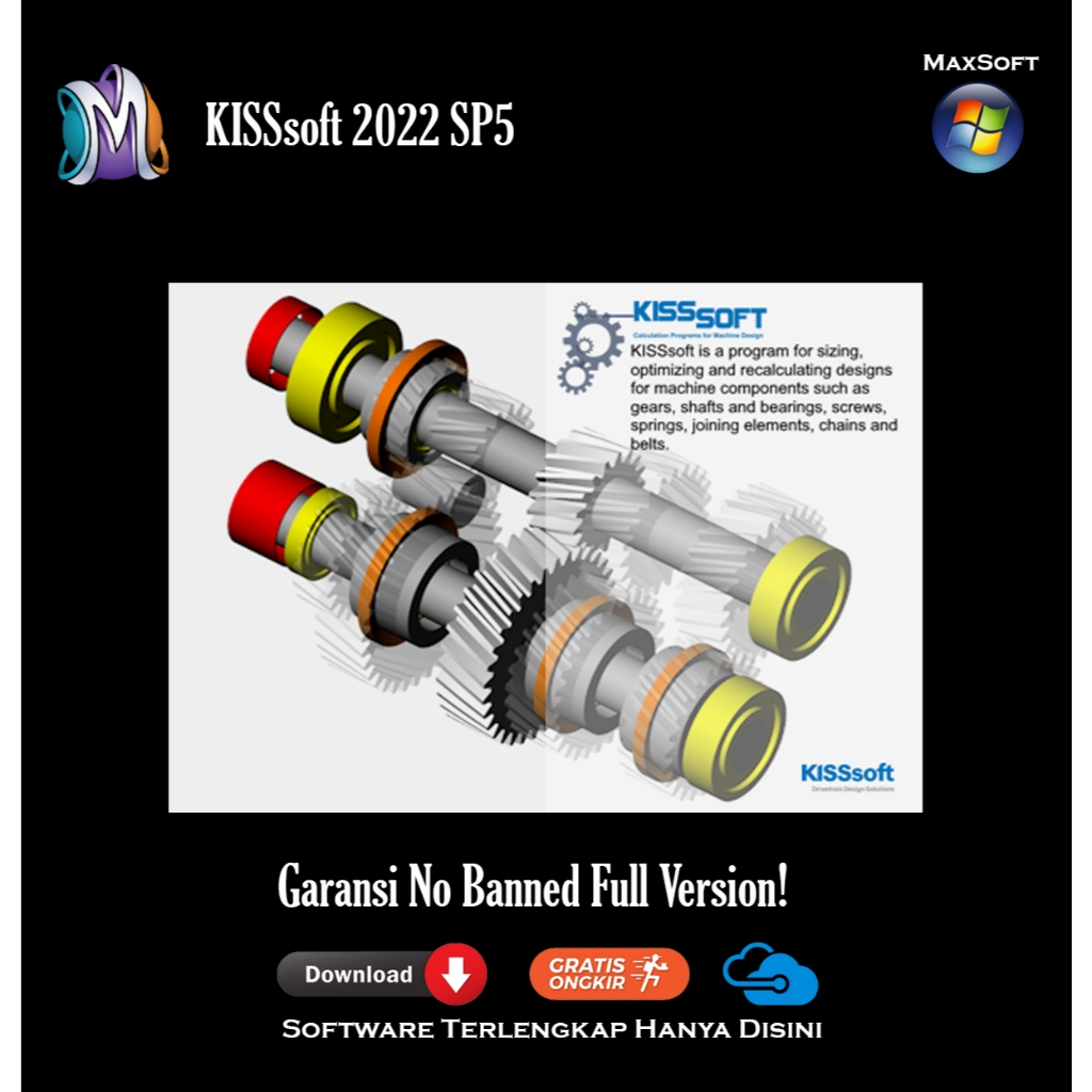 Jual KISSsoft 2022 SP5 Full Version | Shopee Indonesia