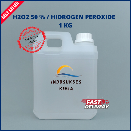 Jual H2o2 50% / Hydrogen Peroxide 50% 1 KG | Shopee Indonesia
