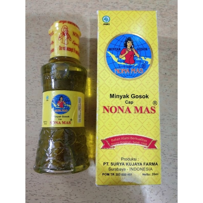 Jual Minyak gosok Cap Nona Mas 35ml | Shopee Indonesia