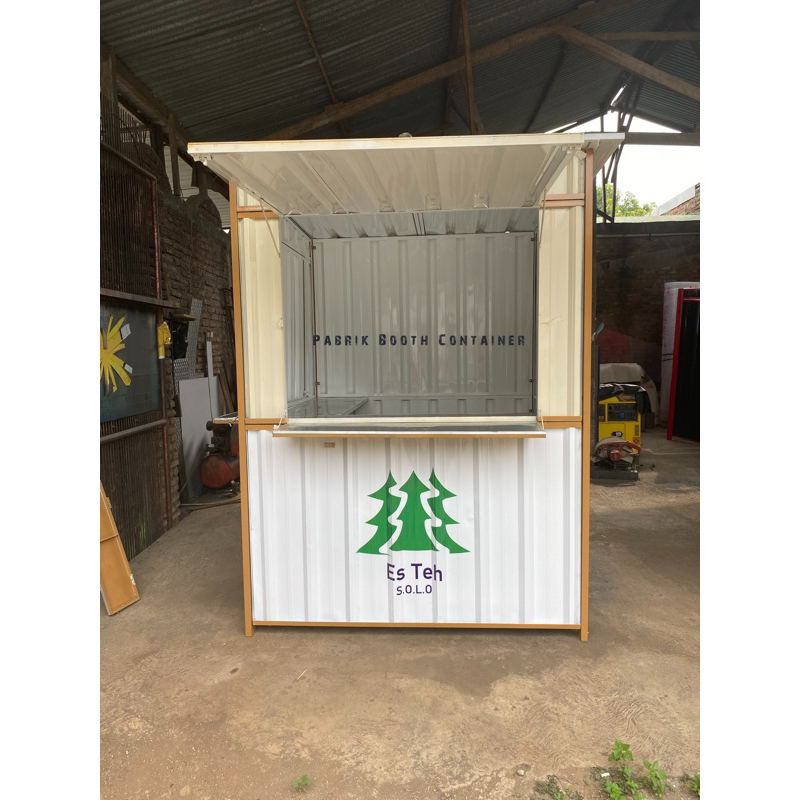 Jual Booth Container Murah / Booth Container Minuman 150x150x200 ...