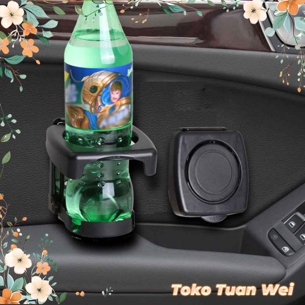 Jual (Dalam stok, dikirim dari Jakarta)Foldable Car Cup Holder Tempat ...