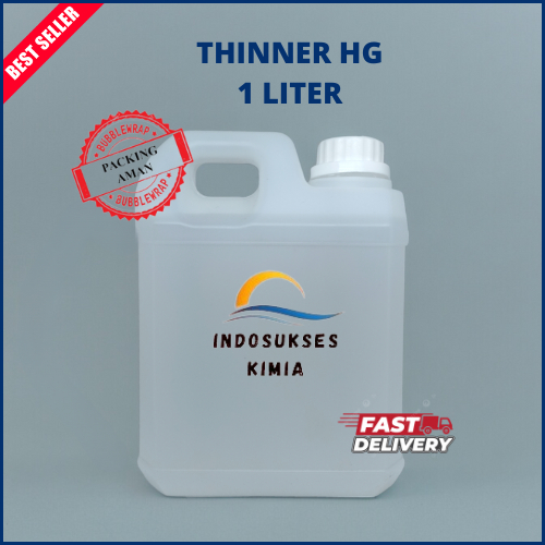 Jual Thinner HG / Thinner High Gloss Kualitas Super / Pengencer Cat Duco 1 Liter | Shopee Indonesia